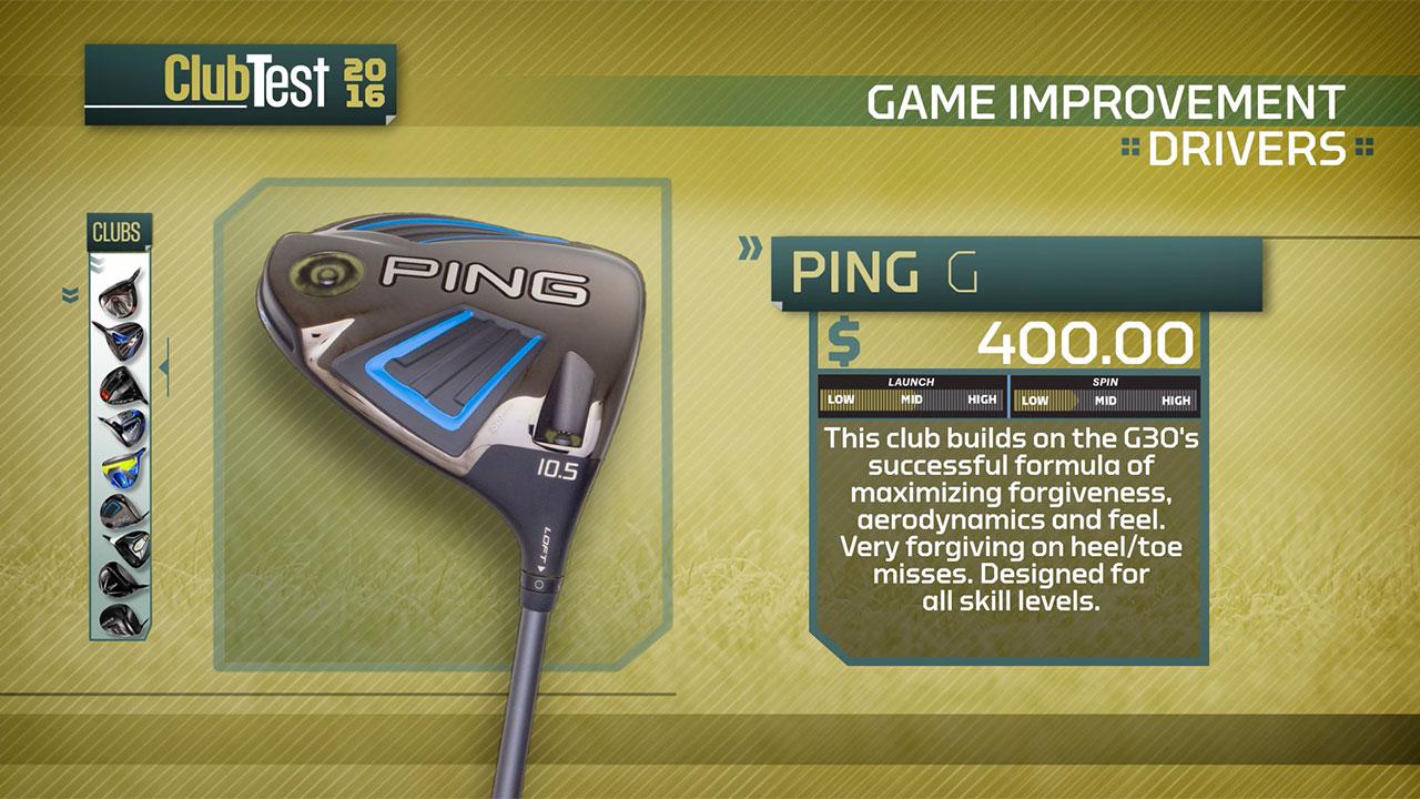 Ping G Driver Video Review, GOLF ClubTest 2016