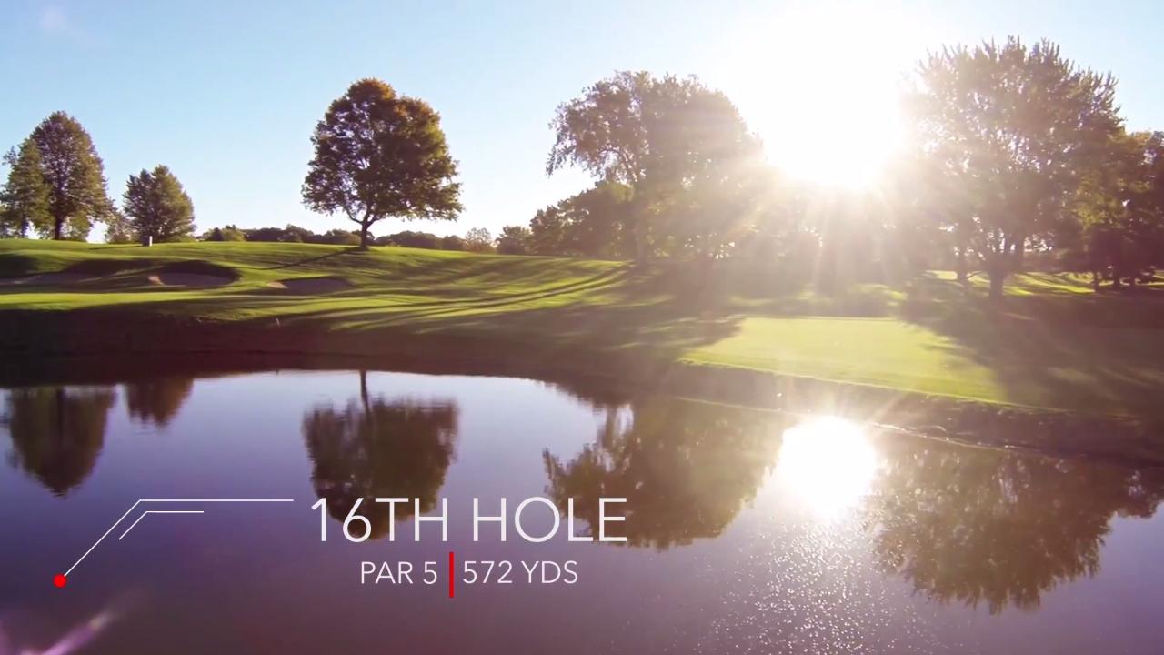 Aerial Footage of Hazeltine National Golf Club