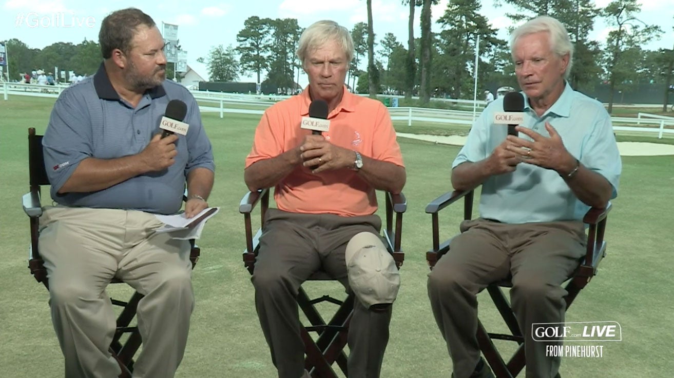 Golf Live US Open 2014 Ben Crenshaw Bill Coore Pinehurst No. 2 Greens