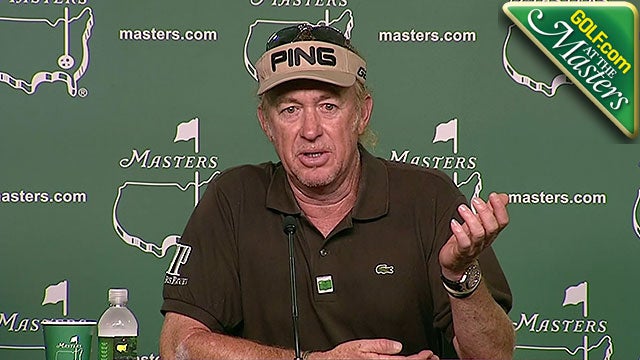 Masters 2014 Miguel Angel Jimenez Third Round 66