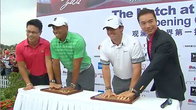 Tiger vs. Rory: Behind the scenes in China