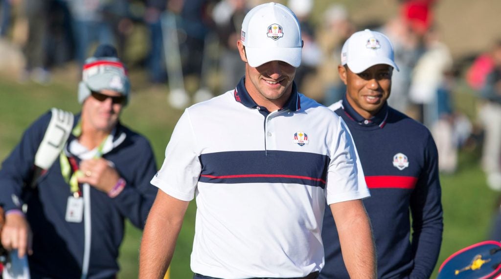 Pairings preview? Tiger plays Tuesday practice round with Phil, Bryson ...