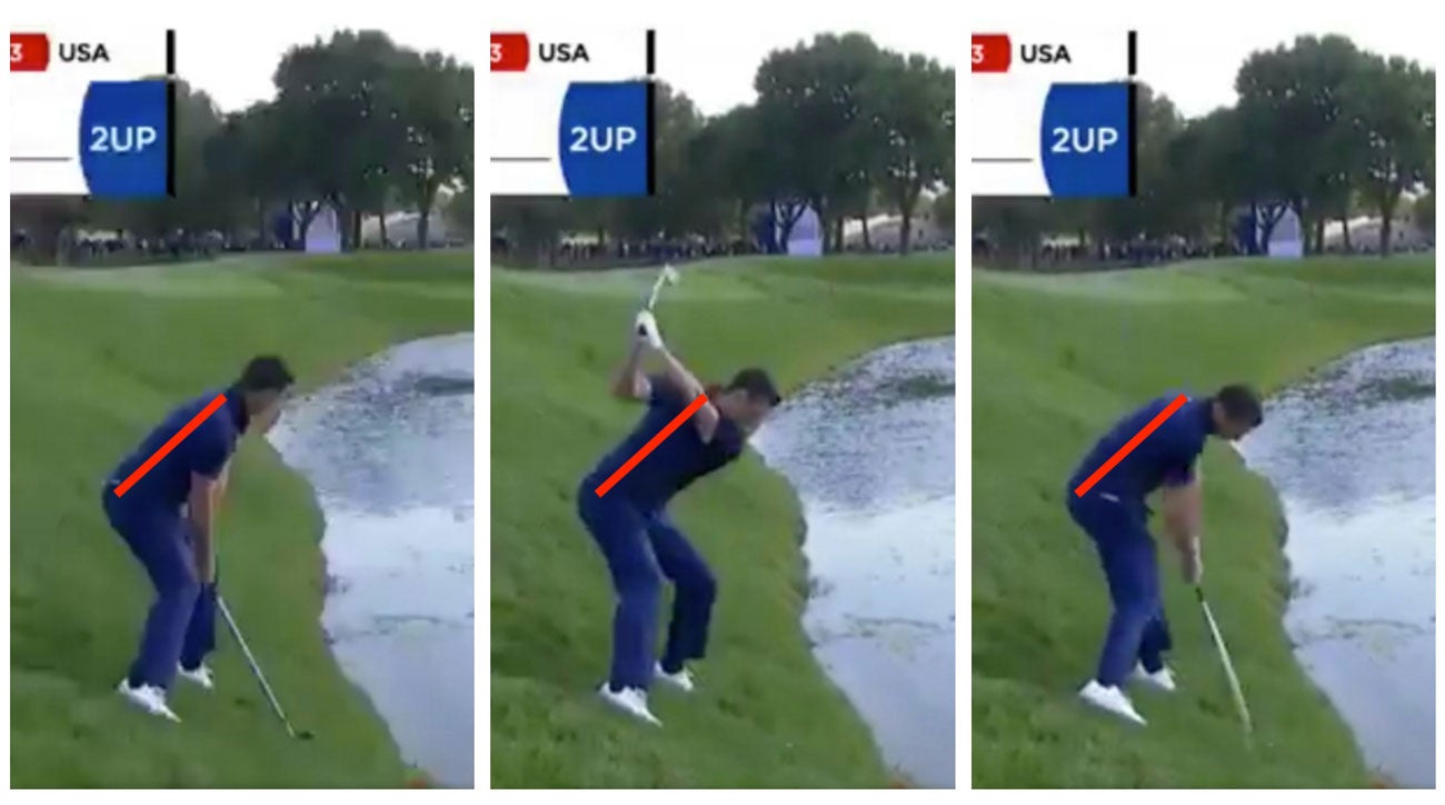 How Rory McIlroy hit one of the best Ryder Cup recovery shots you'll ...