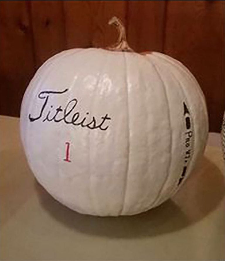 PHOTOS: 11 awesome golf-inspired pumpkin carving ideas