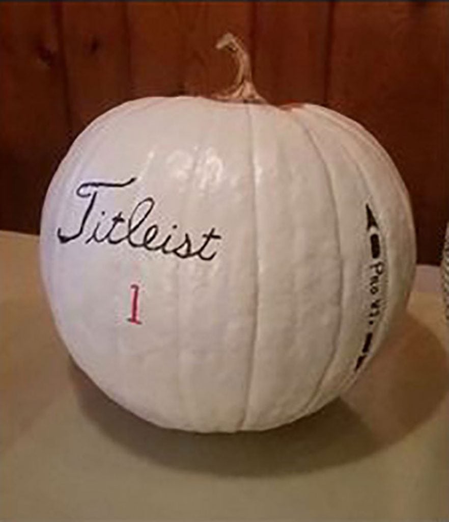 PHOTOS: 11 awesome golf-inspired pumpkin carving ideas
