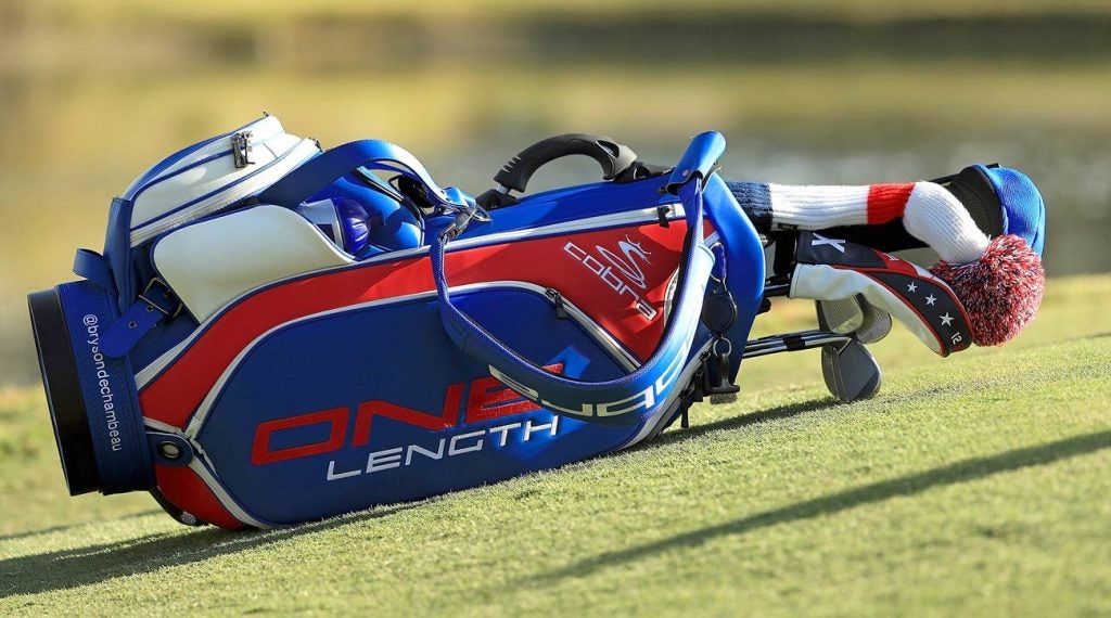 Bryson DeChambeau's clubs at 2018 Shriners: Winner's Bag
