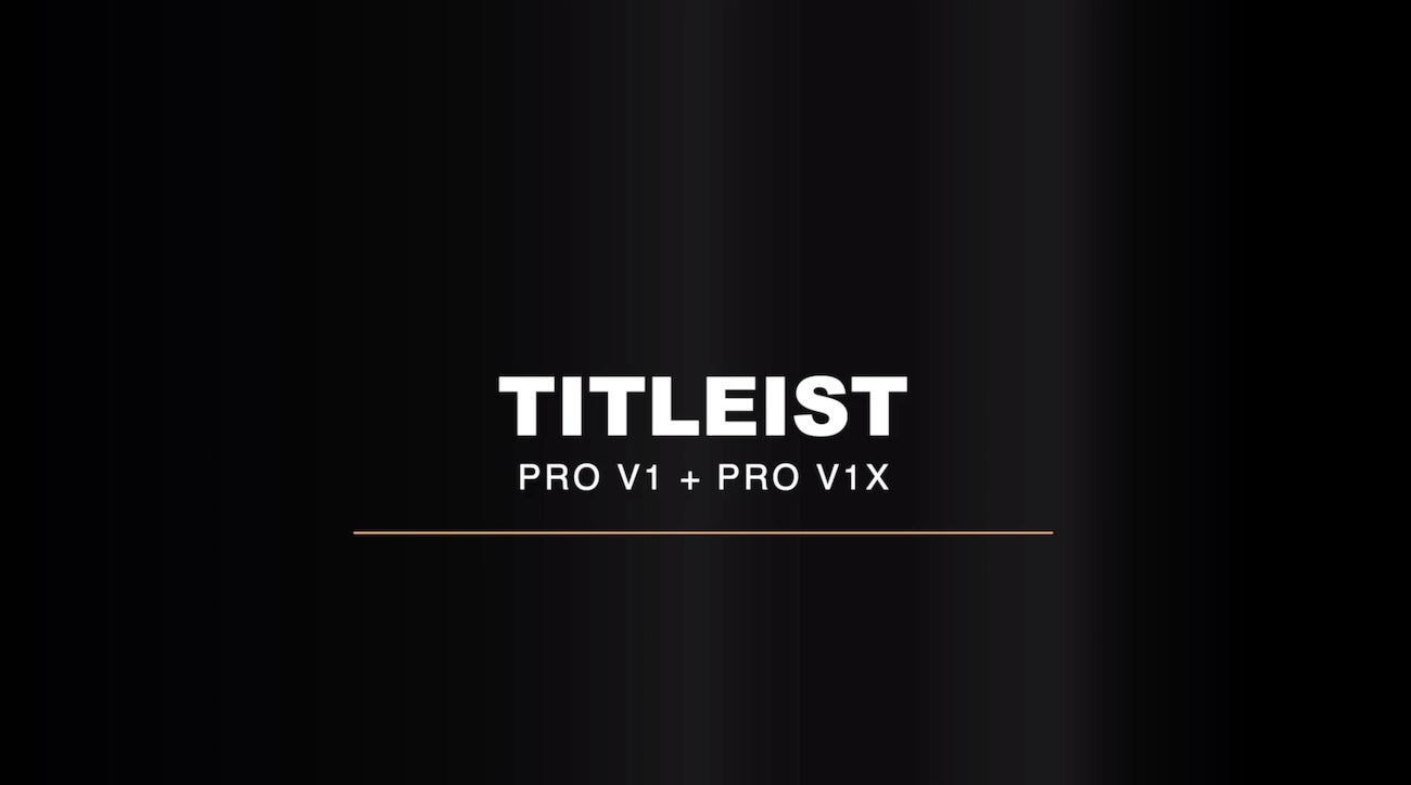 Check out the new Titleist Pro V1 and Pro V1x fresh for 2019