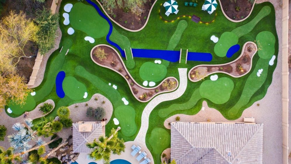 Masters: This homeowner brought Augusta's 12th hole to their backyard