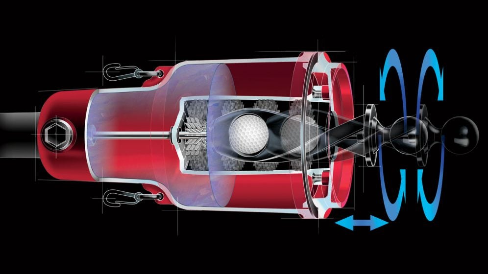 Par Aide Deluxe Ball Washer: It takes clever tech to clean your golf ball