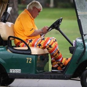 Why John Daly gets to ride in a cart at the 2019 PGA Championship