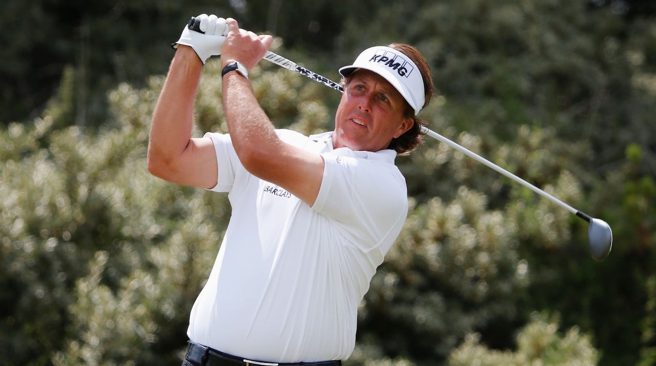 Phil Mickelson's 2013 Open Championship winning clubs from Muirfield