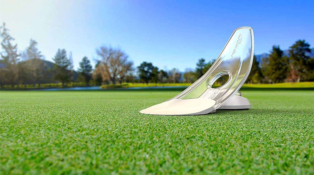 PuttOUT Pressure Trainer: This putting training aid is highly addictive