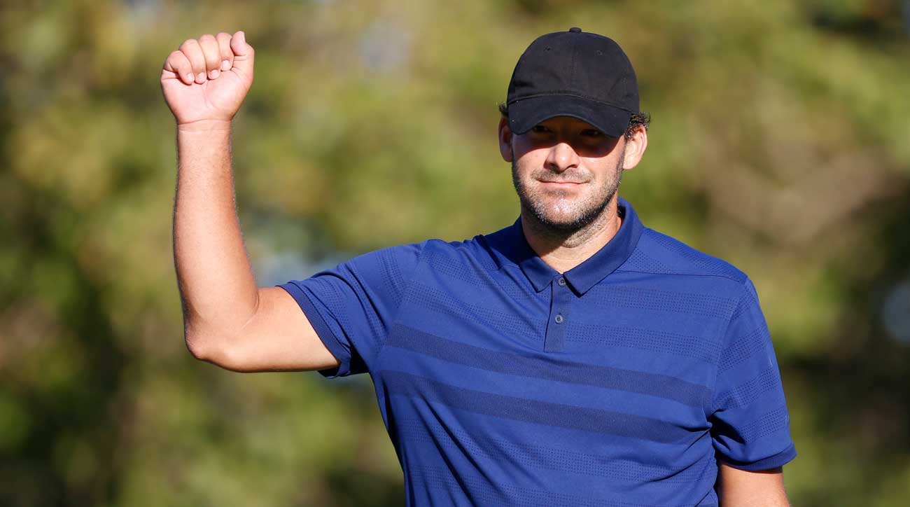 Tony Romo (two under!) in hunt to make cut at PGA Tour's Safeway Open