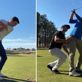 Walking alone at school makes you a better golfer, says George Gankas