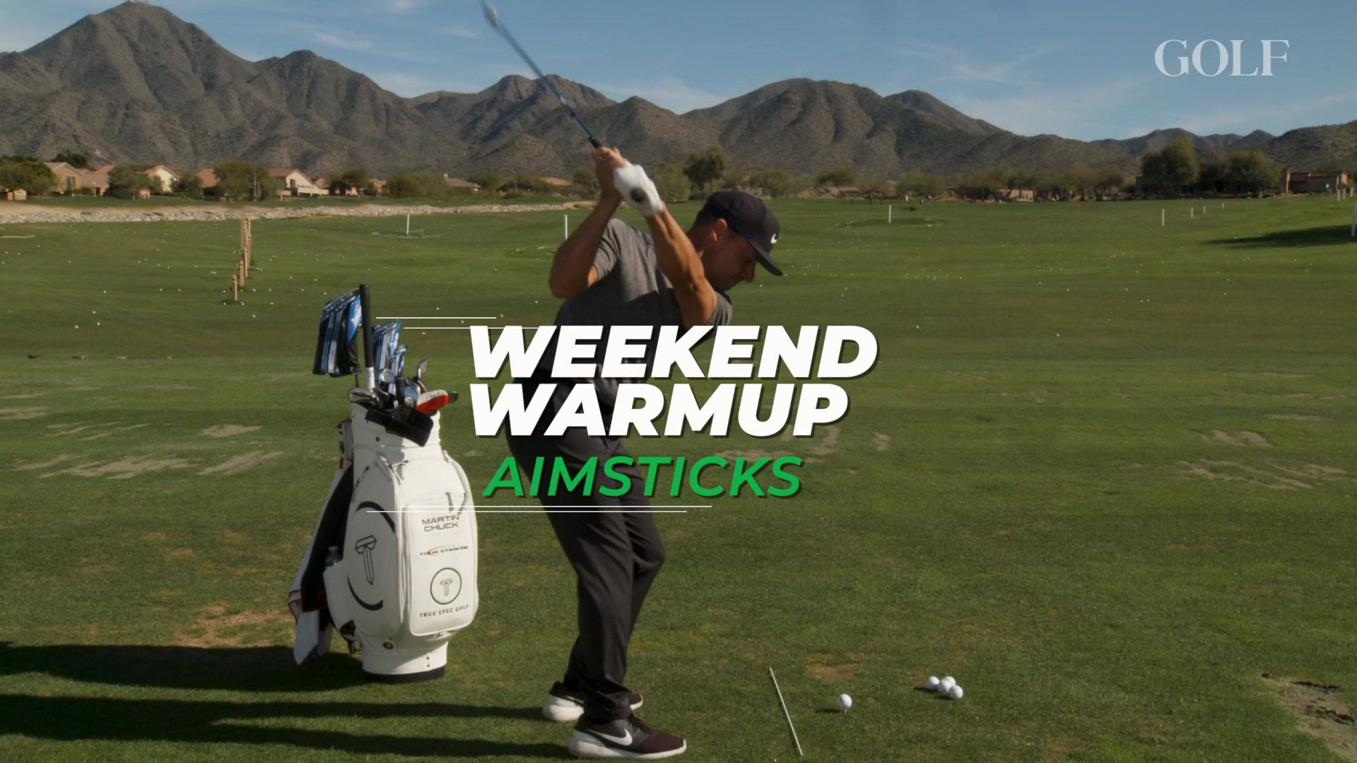 Weekend Warmup Aimsticks for Shot Shaping