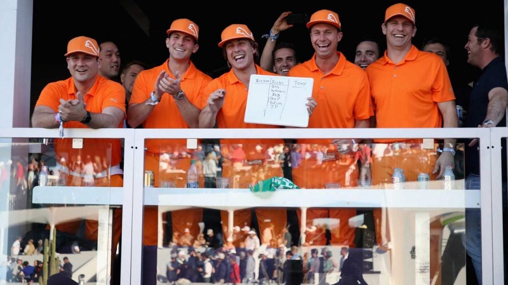 What does Rickie Fowler think of all his orange-wearing lookalike fans?