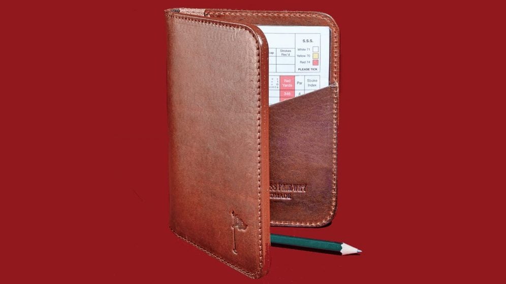 The ideal scorecard holder for golfers who take scores (and style ...
