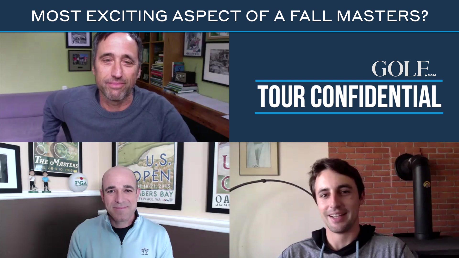 Tour Confidential: What is the most exciting aspect of a Fall Masters?