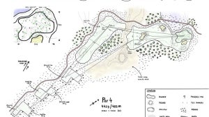 Is this the perfect par 4? A tee shot that asks serious questions