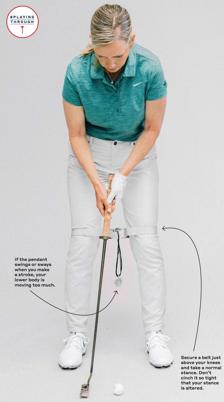 This at-home drill will improve your putting stability