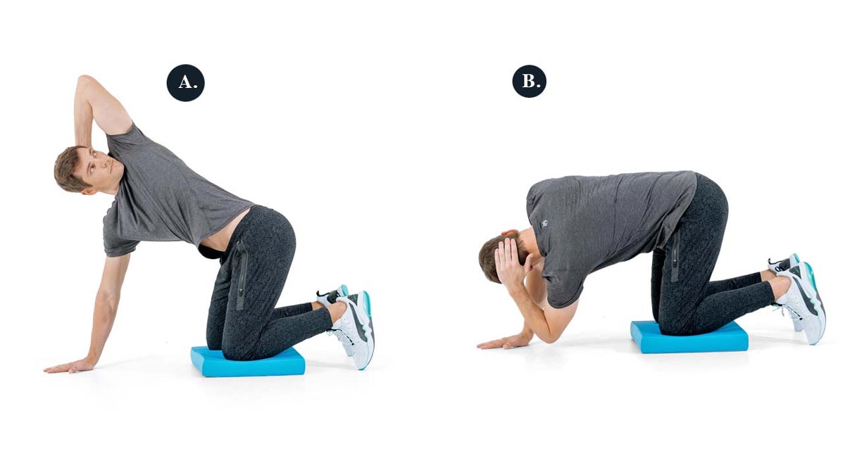 Use this exercise to increase your range of motion and hit the ball farther