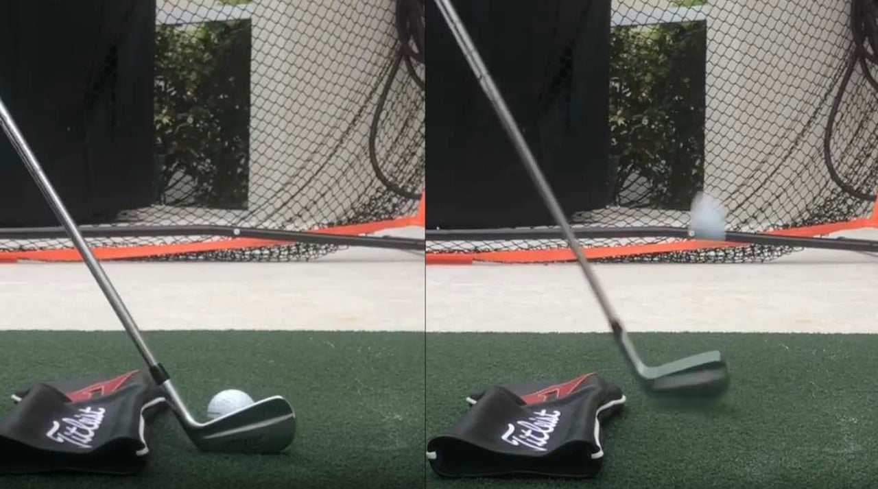 Is your swing too steep or too shallow? Follow this drill for a quick fix