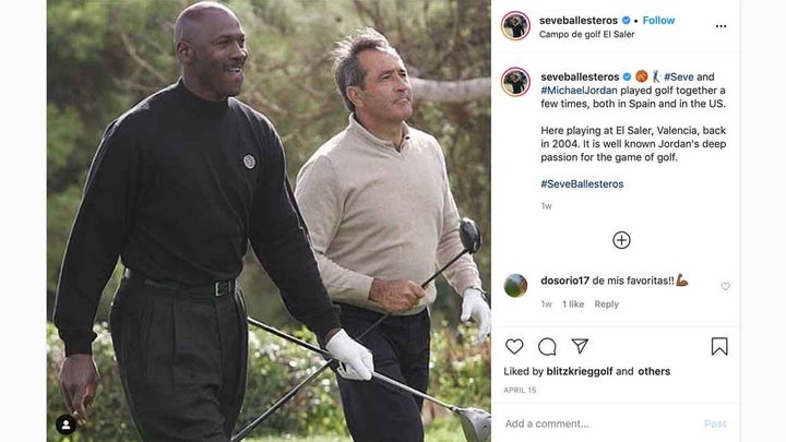 Michael Jordan once took $50 off Seve Ballesteros in a nine-hole match