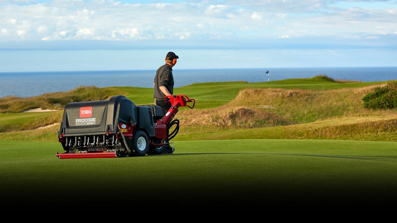 Why do golf courses aerate their greens? The answer is under your feet