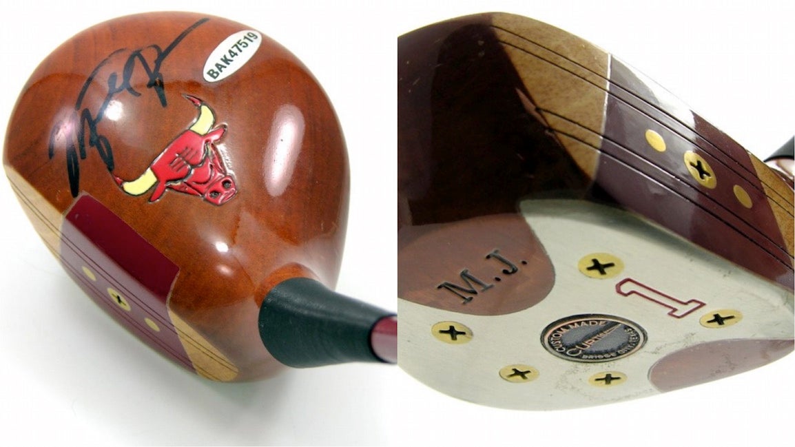 Michael Jordan's custom golf gear from the 1990's now available at auction