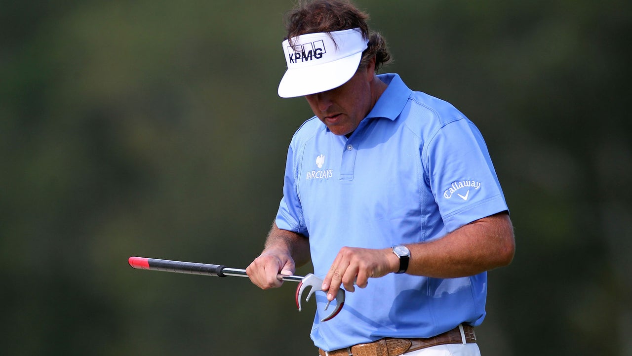 The story behind Phil Mickelson's Frankenstein-like belly putter