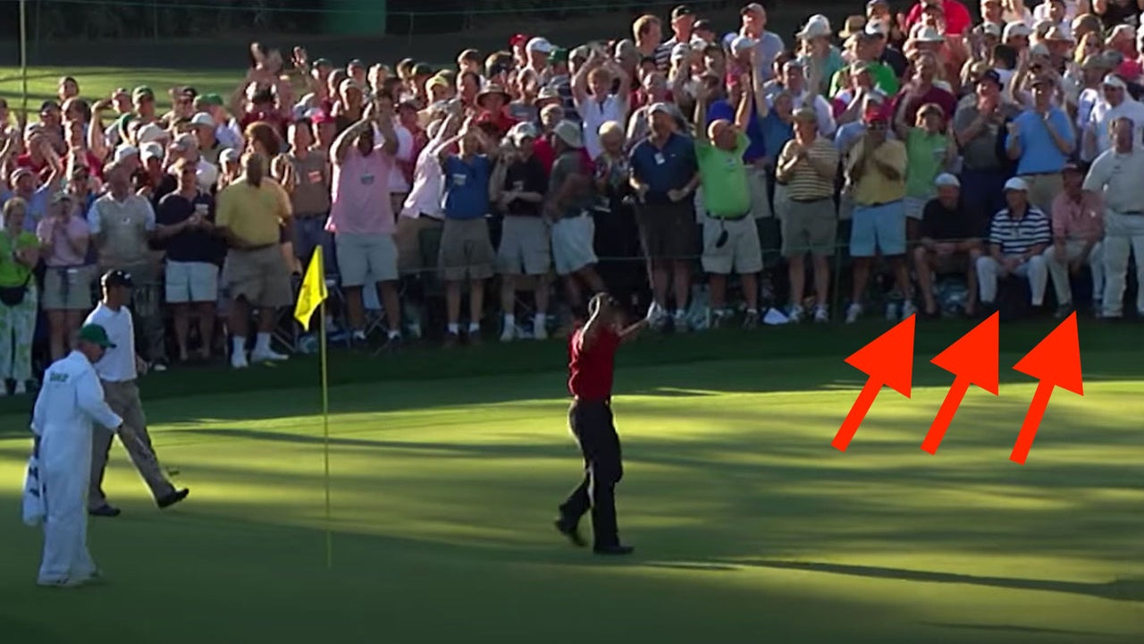 10 things I'd never noticed about Tiger Woods' iconic 2005 Masters chip