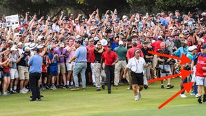 Tiger Woods' caddie Joe LaCava describes most chaotic scene of career