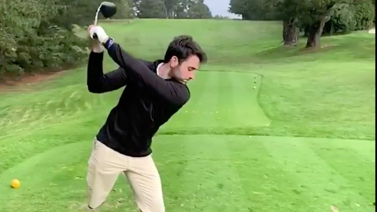 This one-legged golfer's A+ swing is better than yours