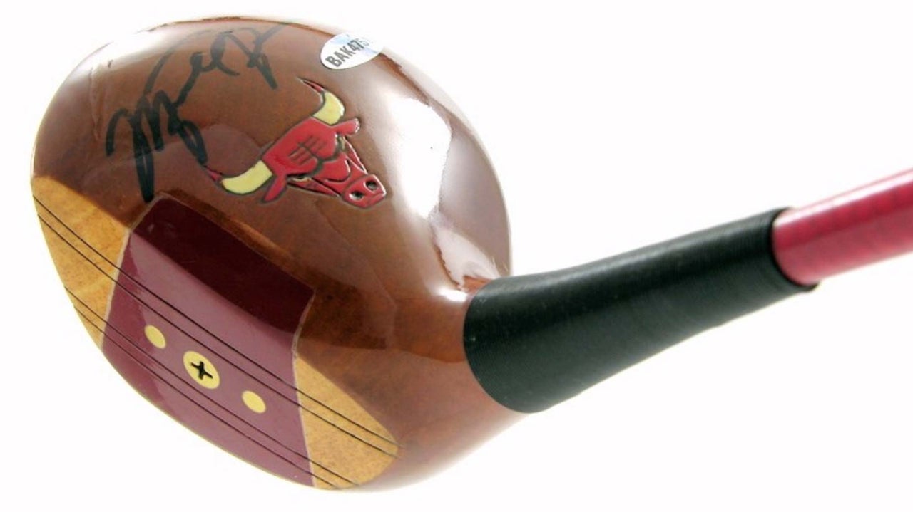 Michael Jordan's custom golf gear from the 1990's now available at auction