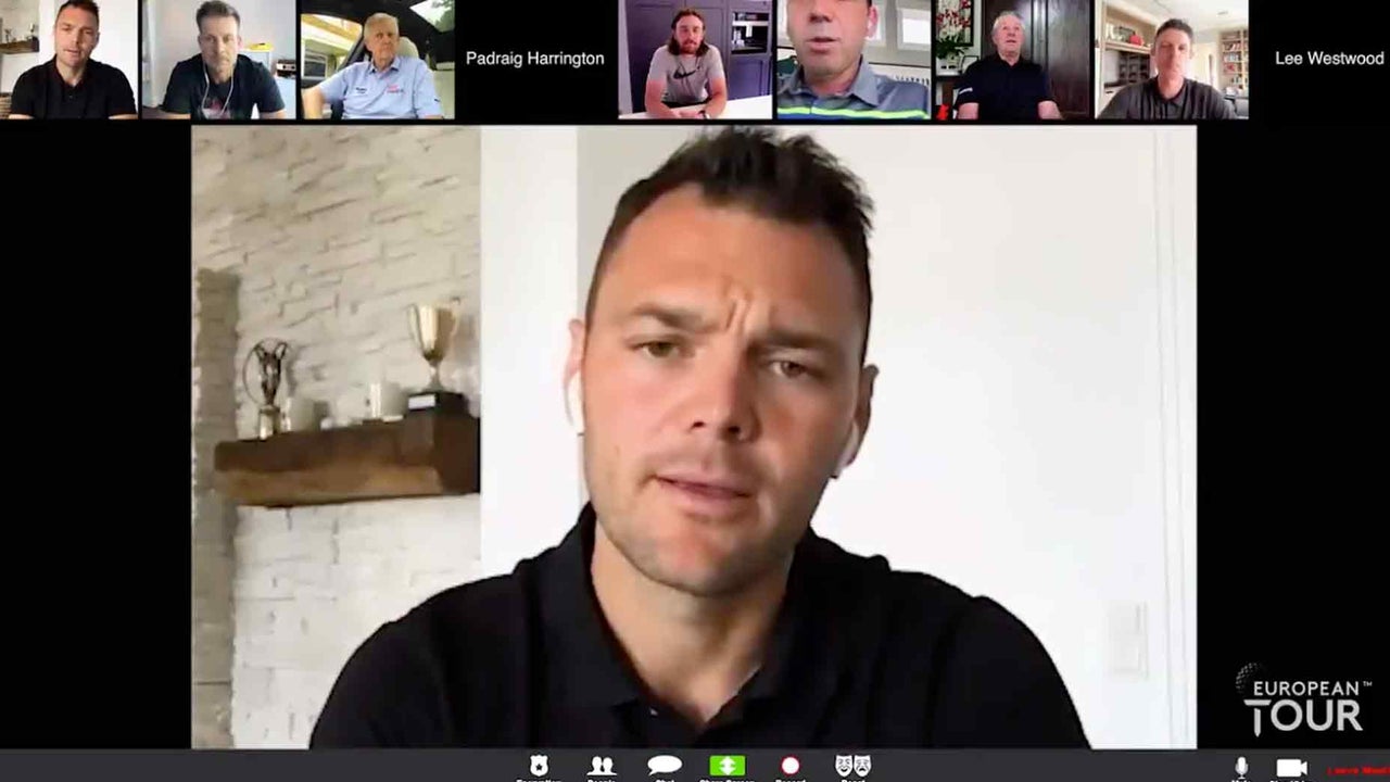 9 Euro Tour players perform hilarious Zoom conference call spoof