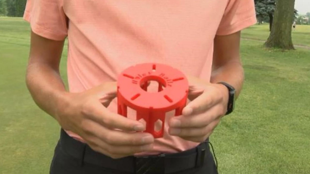Teen's invention makes ball retrieval safer during Covid-19 pandemic