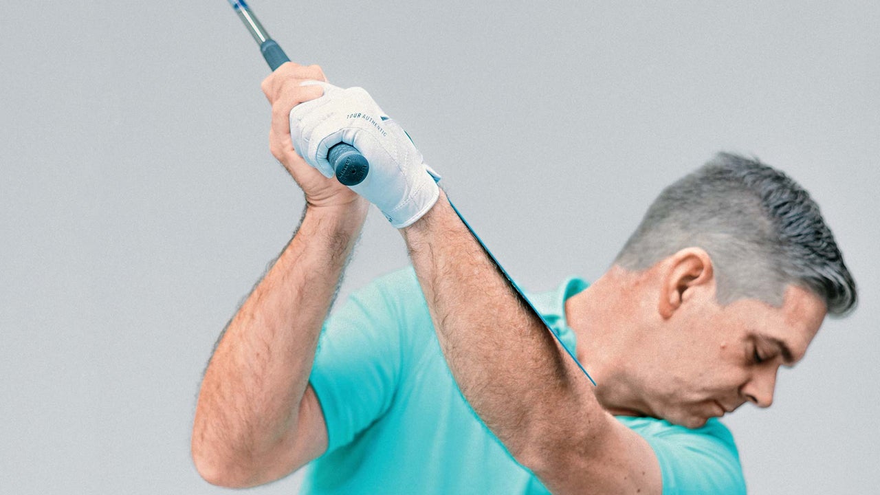 Here's how to line up your left wrist for better ball striking