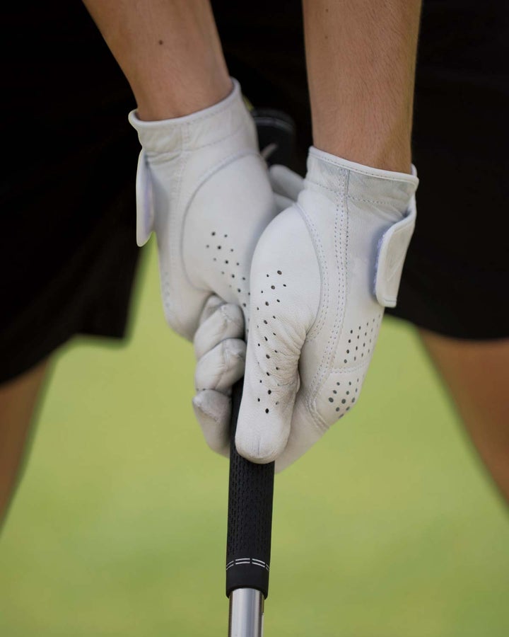 This swing might be unorthodox, but it sure is effective