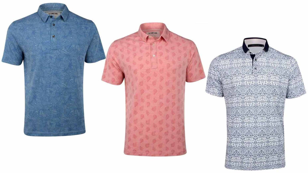 Check out these 8 perfect printed polos for summer rounds