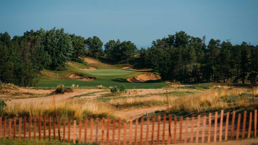 At Sand Valley in Wisconsin, everything is friendly — except for the sand