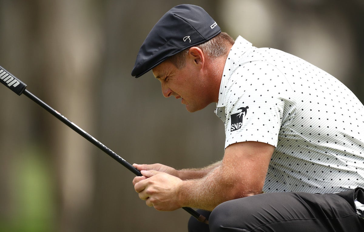 This is how Bryson DeChambeau's putting 'calibration system' works