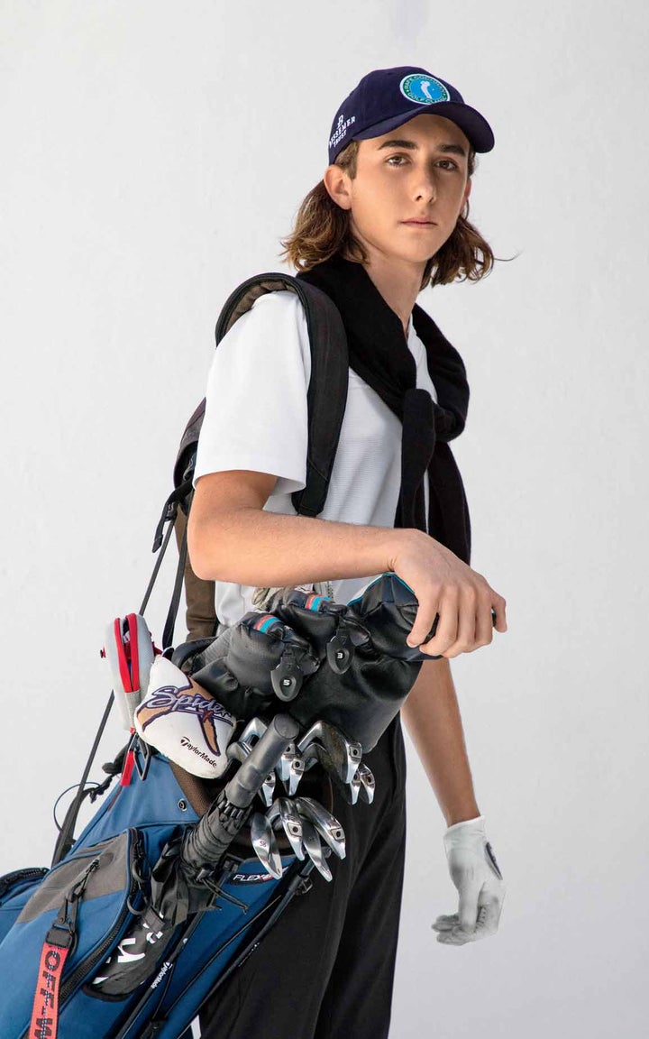 Here's how 14-year-old Rafe Cochran uses golf to help children in need