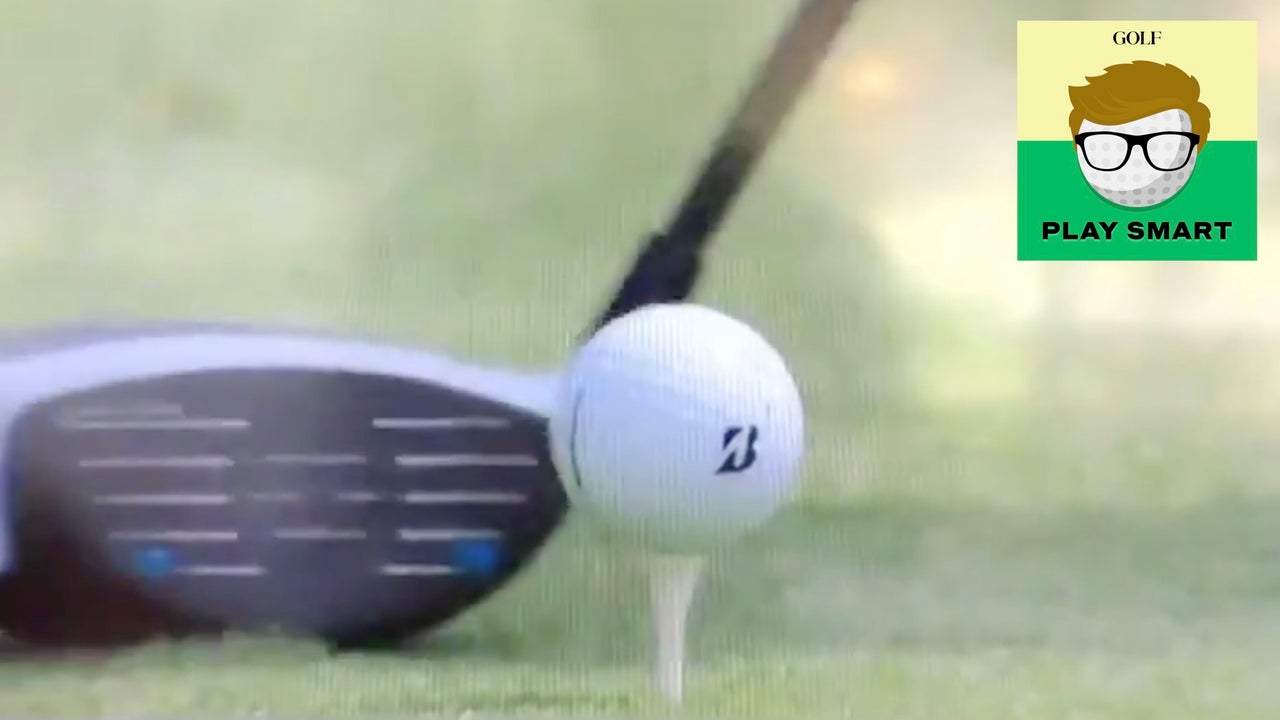 What you can learn from this slow-mo video of Tiger's 'dropkicked' drive