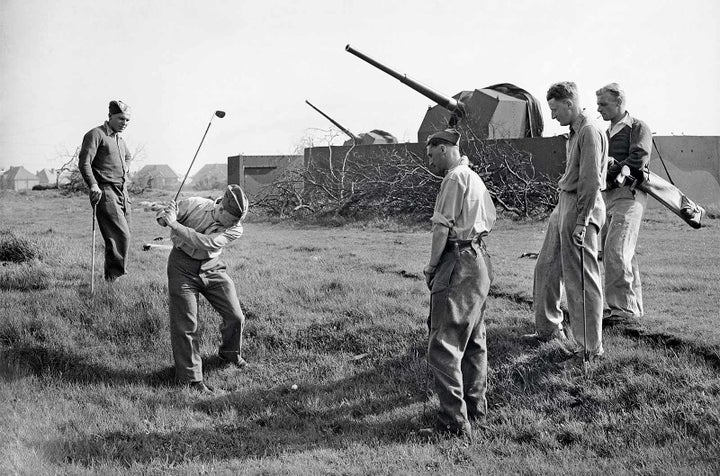Soldiers turning to golf amid WWII a lesson in playing through tough times