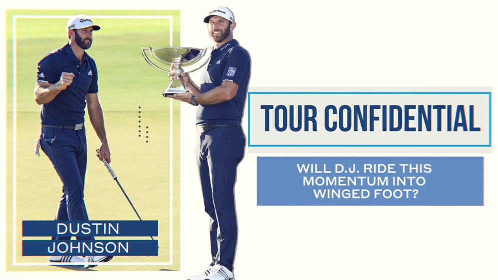 Dustin Johnson Shares Lead at Tour Championship: Trending