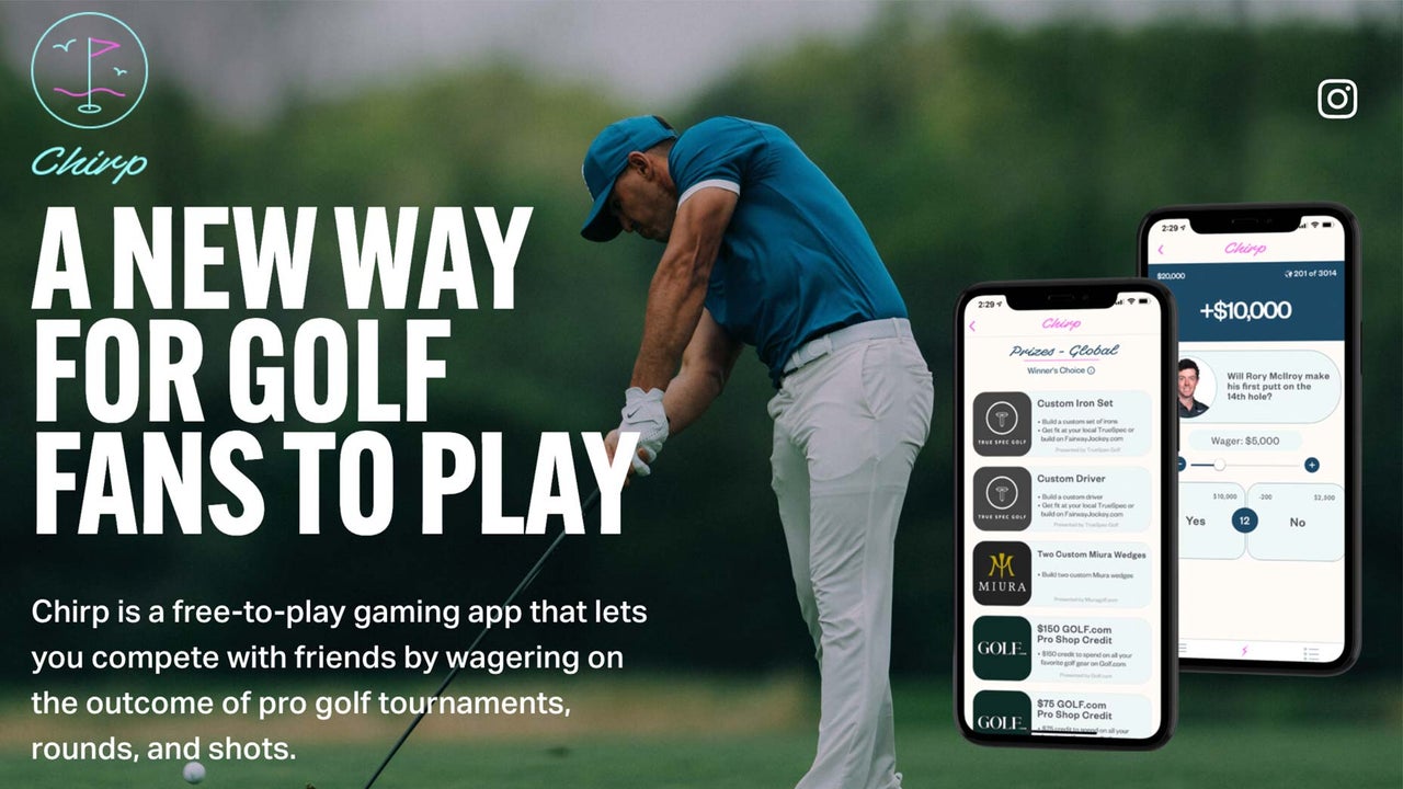 Your guide to Chirp, the golf-gaming app: How to download, use and enjoy