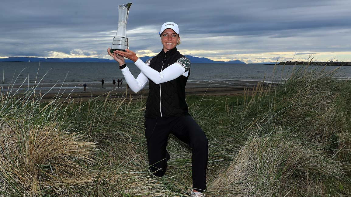 Sophia Popov readies for KPMG Women's PGA after unlikely win at Troon