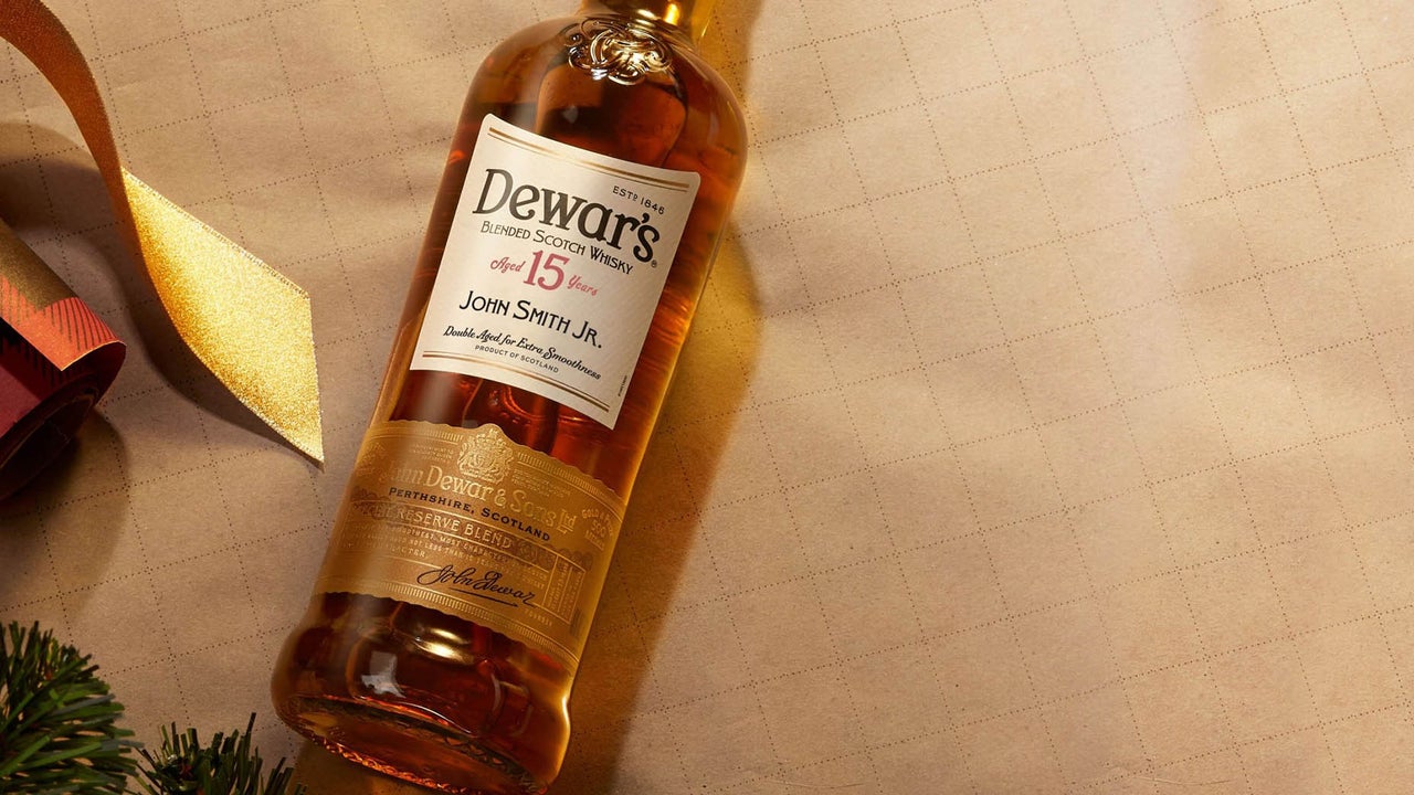 Here's how to order a personalized whisky label online