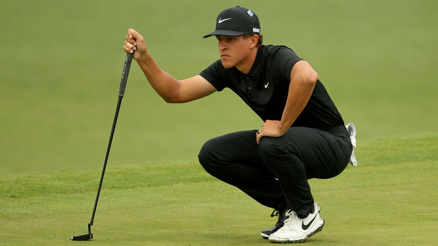 You'd struggle to find a tougher lie than this one from Cameron Champ