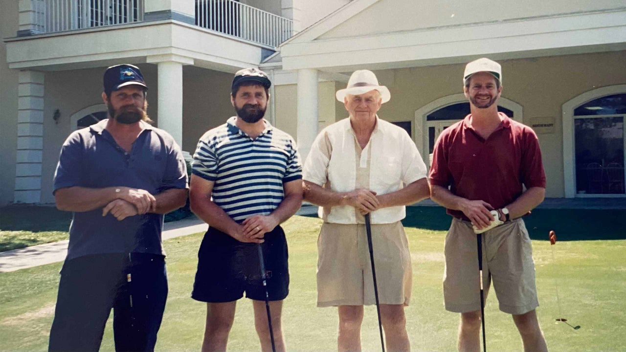 I'm thankful for a headcover that preserves generational memories